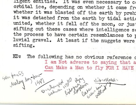 The Case for the UFO: Varo Annotated Note | The Paracast Community Forums